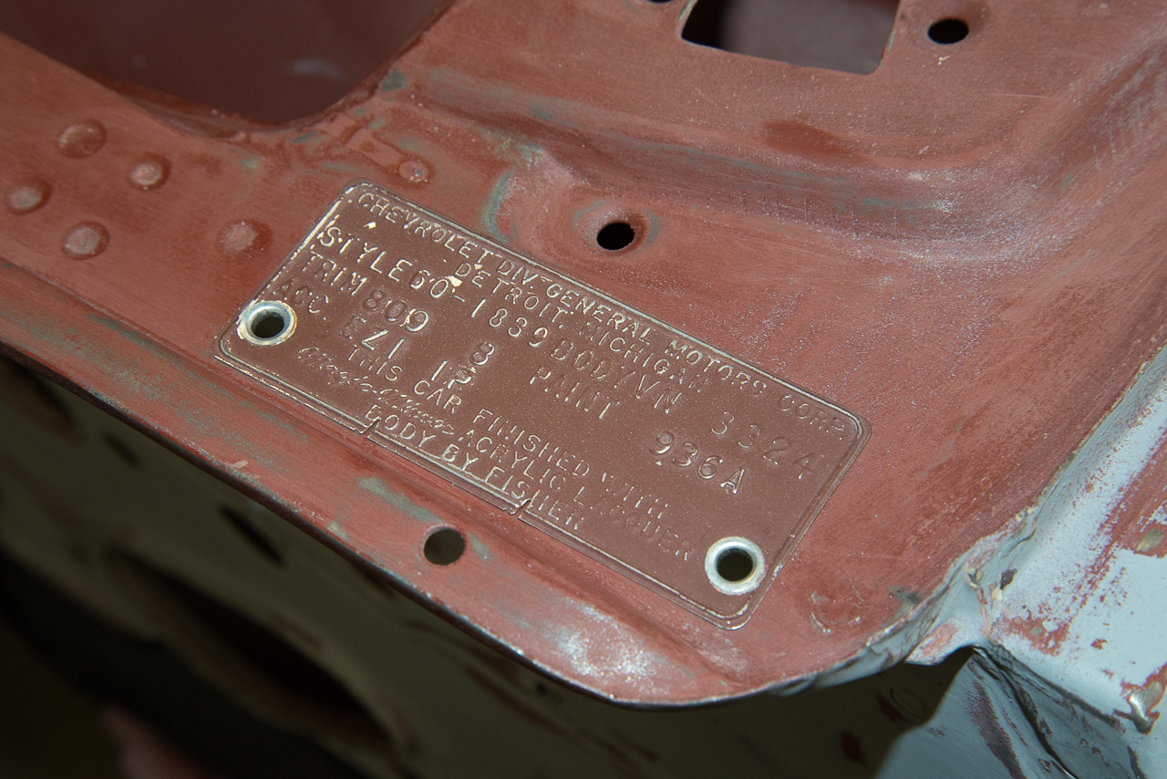 Cowl Tag Reinstalled - 60IMPALA.COM